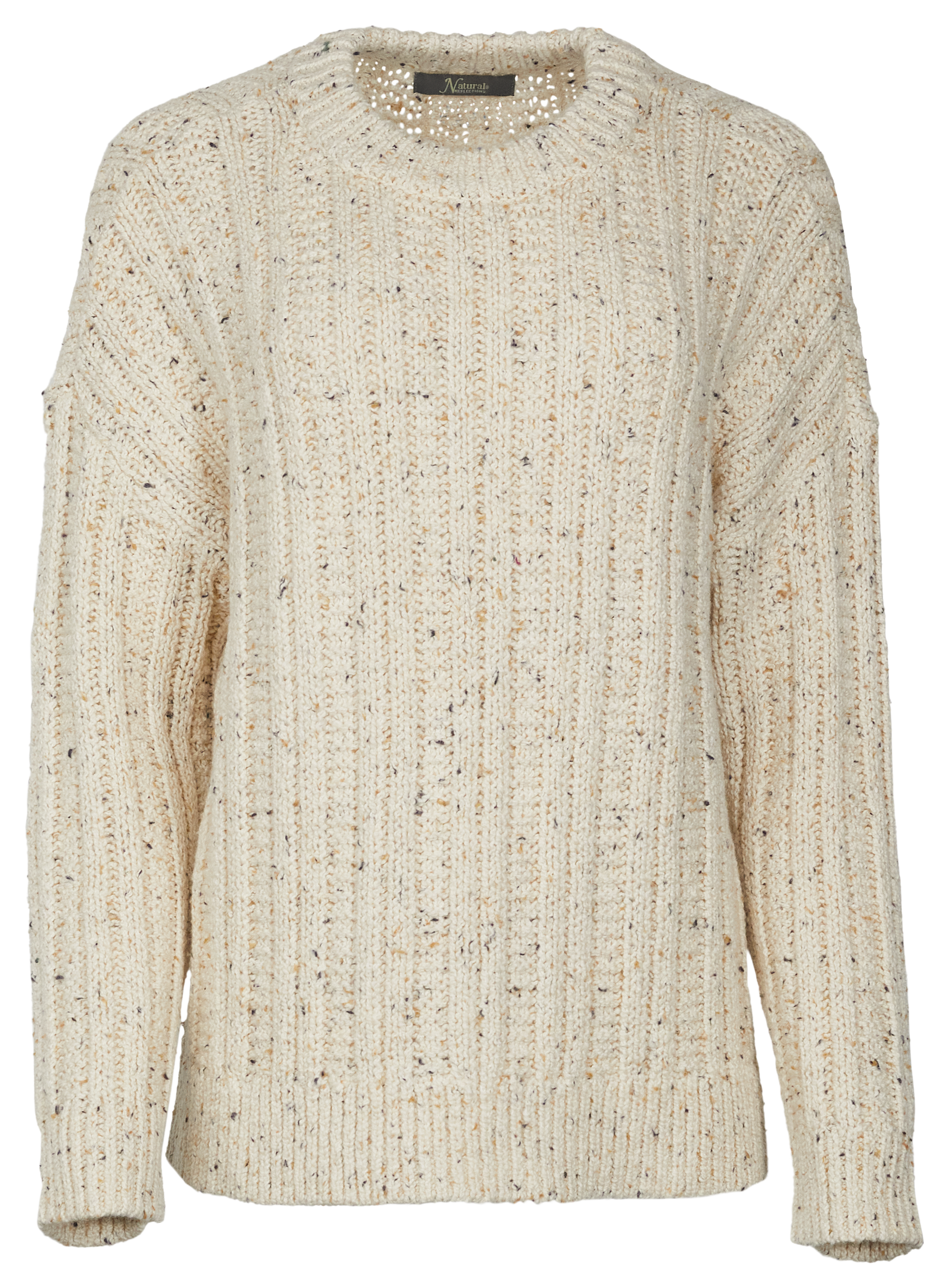 Natural Reflections Marled Crew-Neck Sweater | Bass Pro Shops